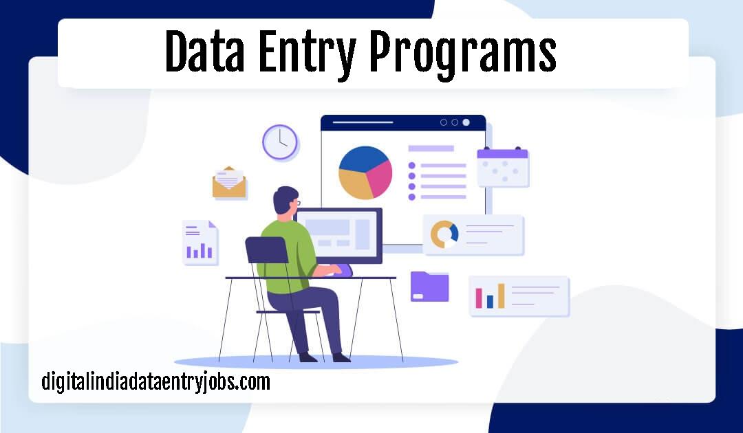 Data Entry Programs, Definition, Function, Benefits and Software